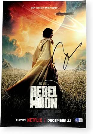 Zack Snyder Signed Autographed 12X18 Photo Rebel Moon Netflix Poster ...