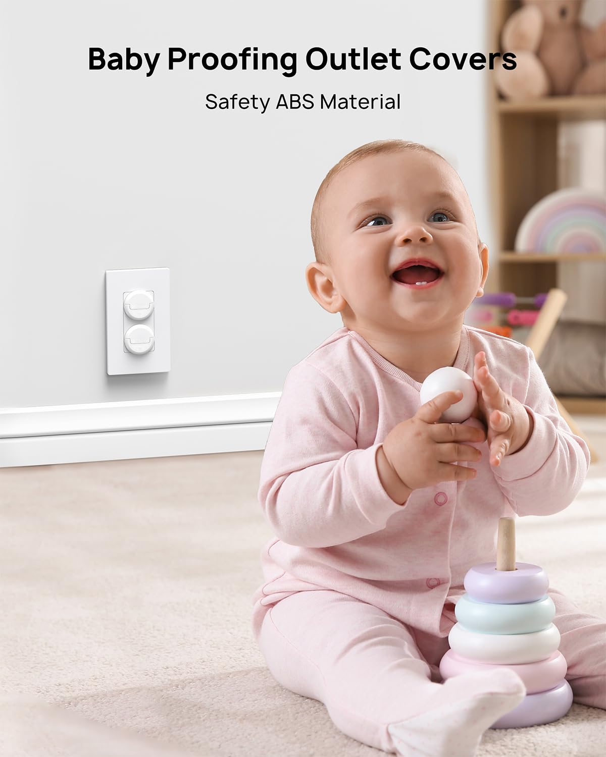 Snapklik.com : TROND Baby Proofing Outlet Covers, 60 Pack, Electric ...
