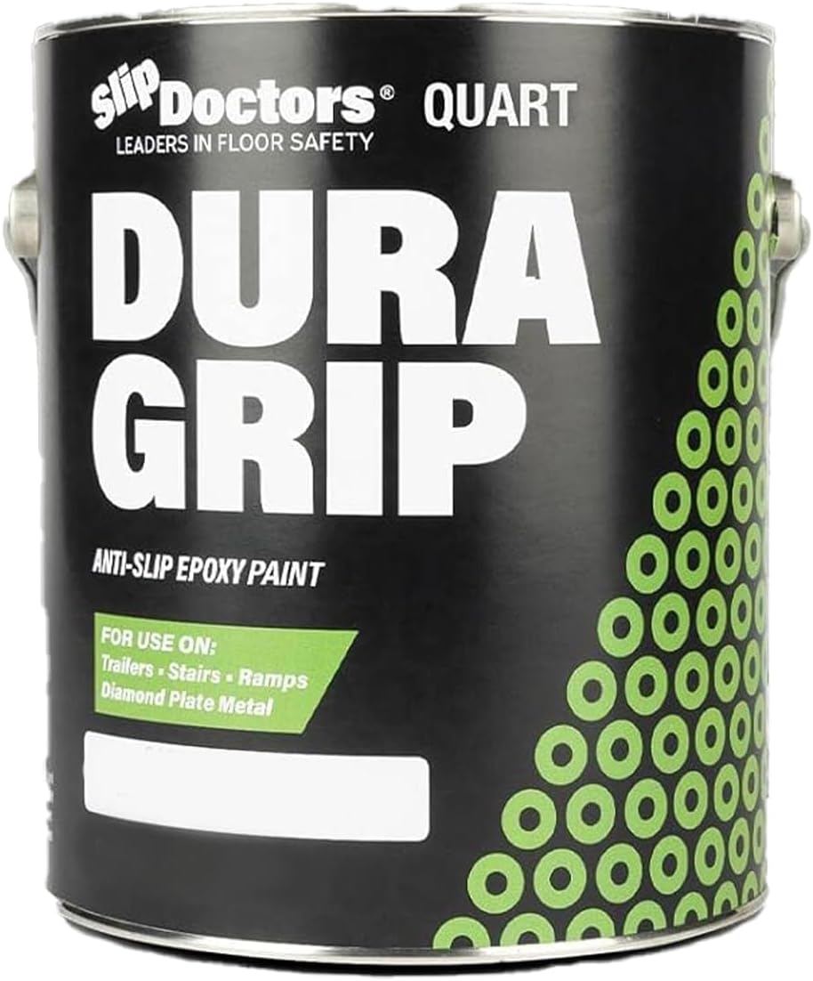 Dura Grip Anti-Slip Paint for Concrete, Wood, Tile and Metal – Non-Skid ...