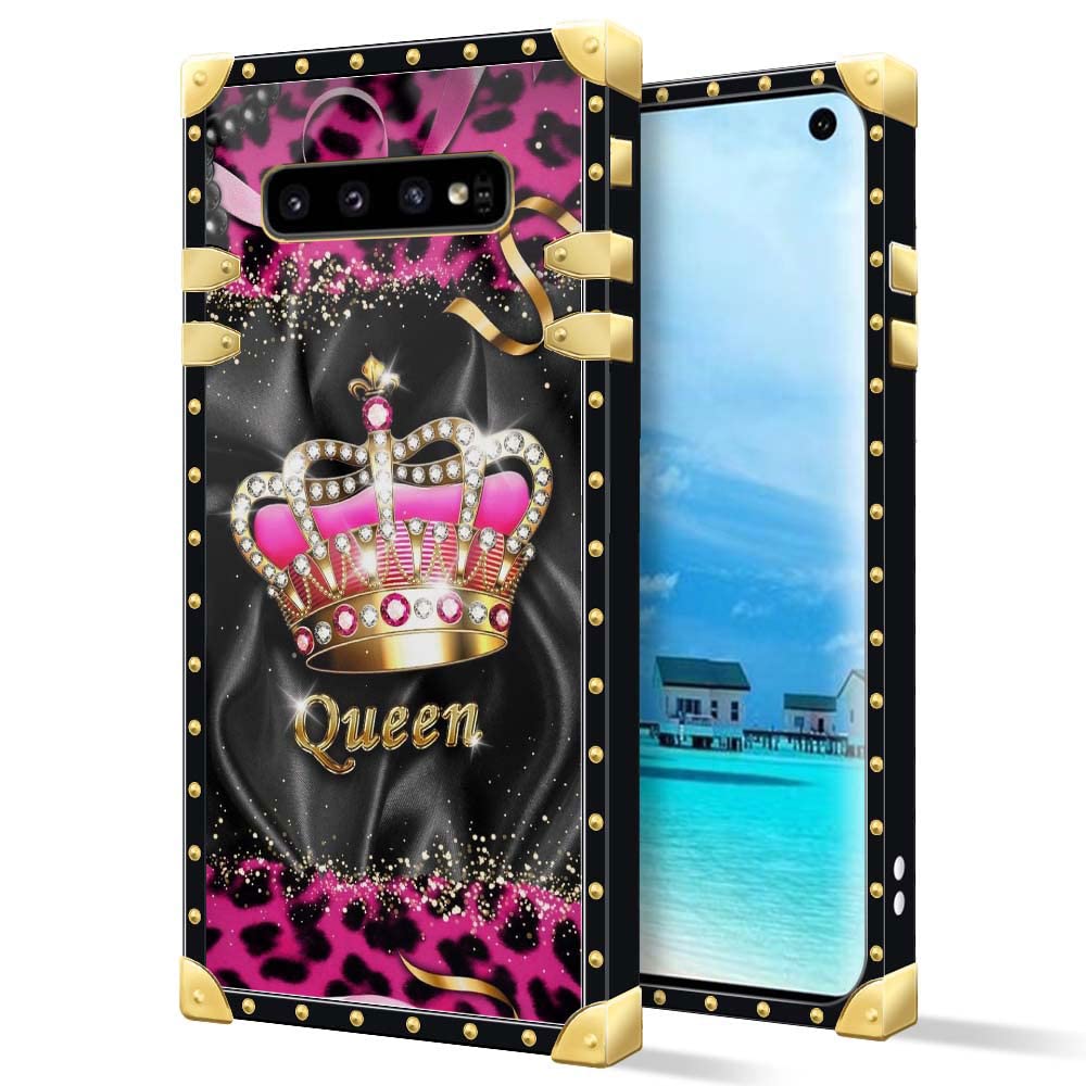 Amazon.com: YiXinBB Compatible with Samsung Galaxy S10 Case, J Crown ...