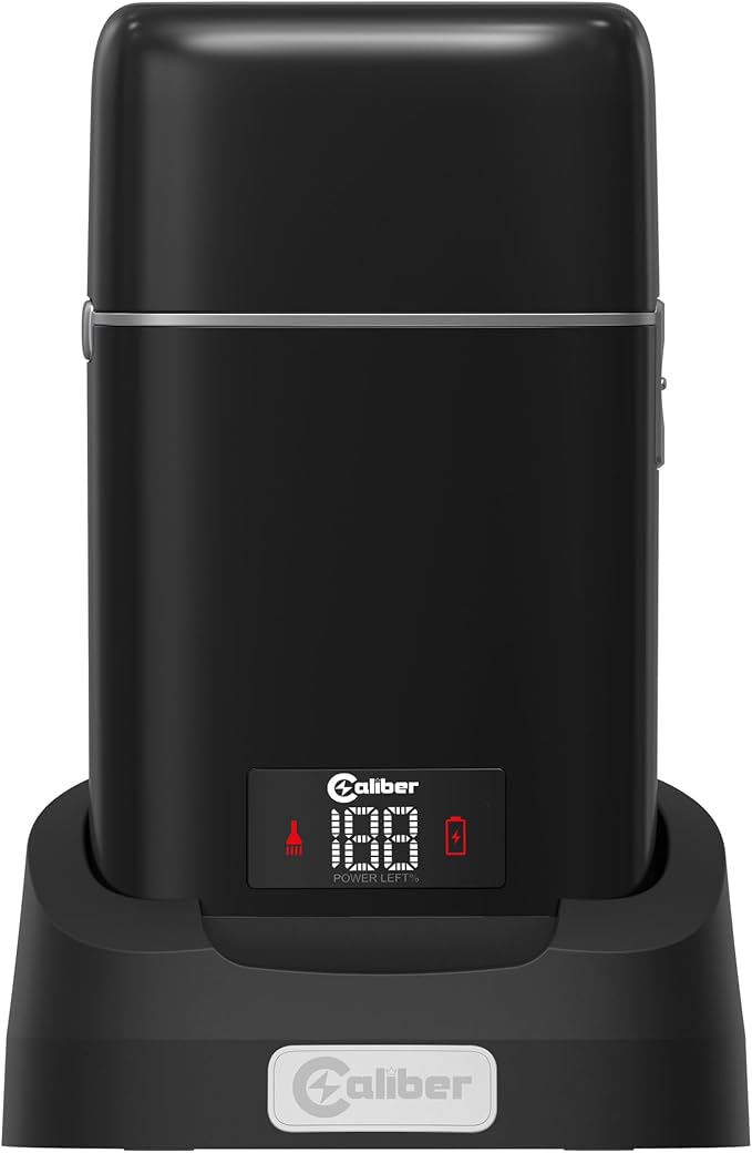 Amazon.com: Caliber Moab Triple Foil Shaver for Men, Electric Metal ...