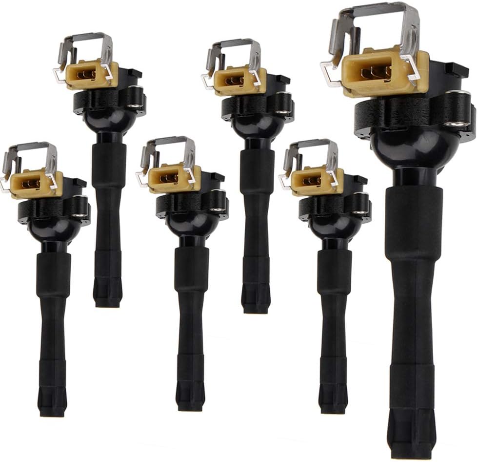 Amazon.com: Big Autoparts Igniton Coil for BMW, Pack of 6 Replacement ...