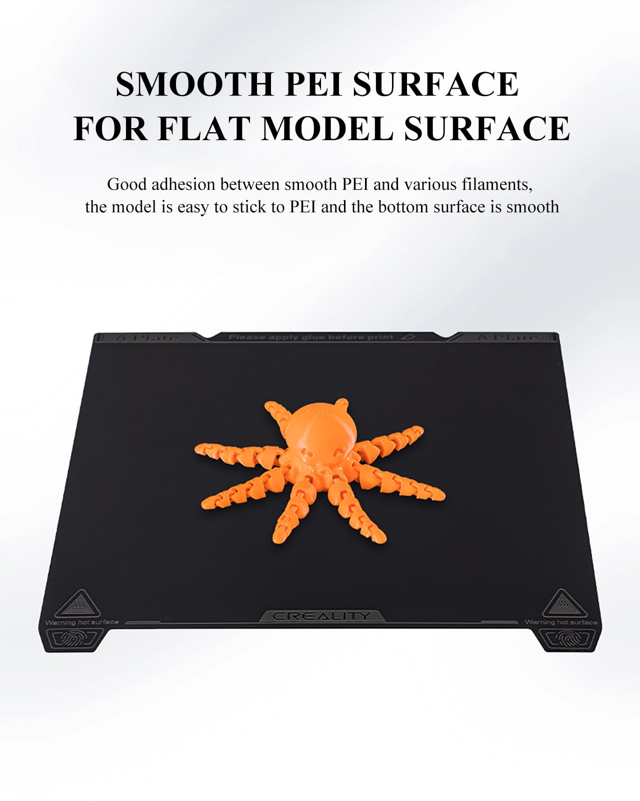 Snapklik.com : Official K1 Smooth PEI Sheet, Magnetic Spring Steel ...