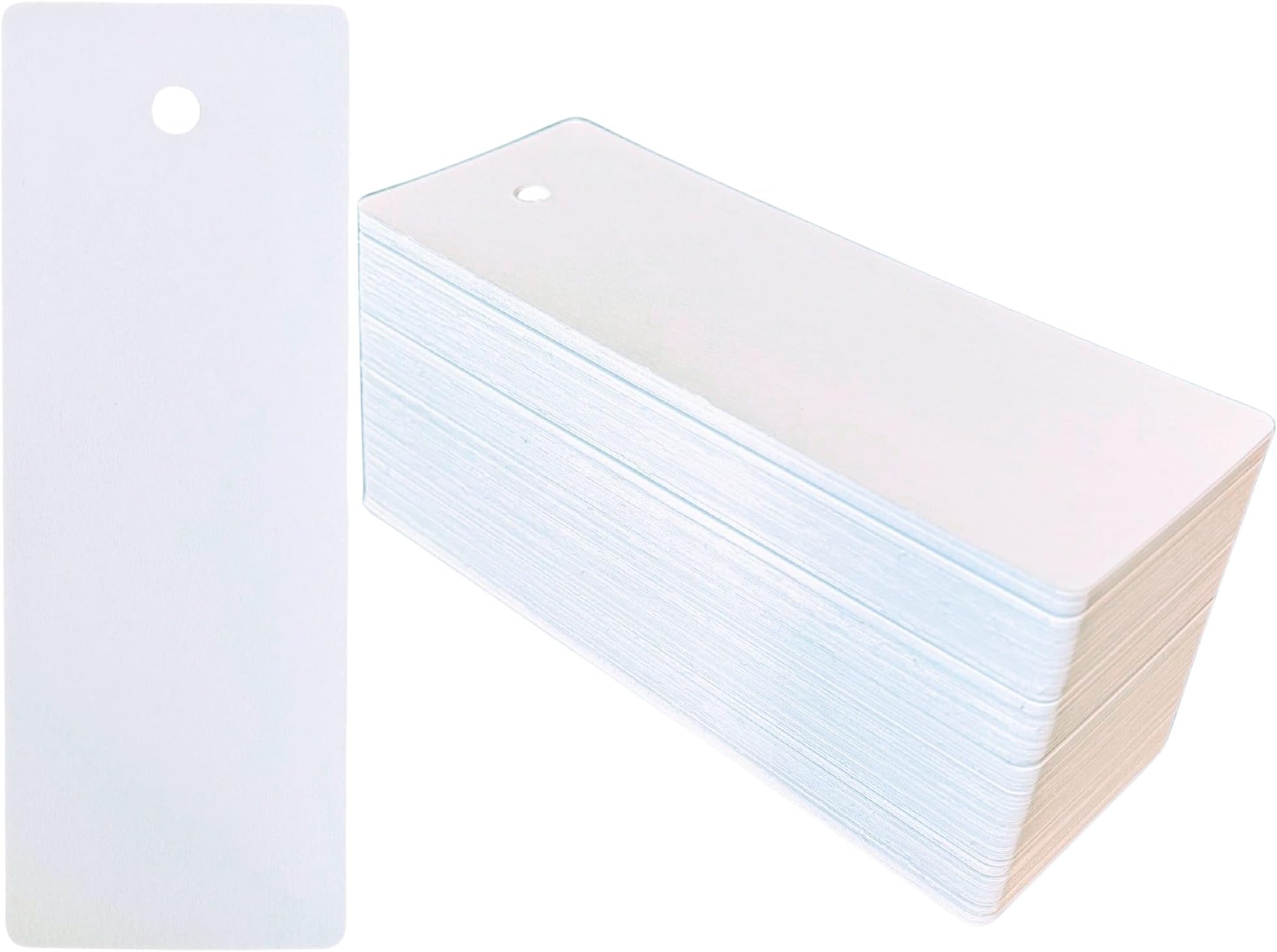 Amazon.com: Heavyweight White Linen Textured Printable Bookmarks - 2" x ...