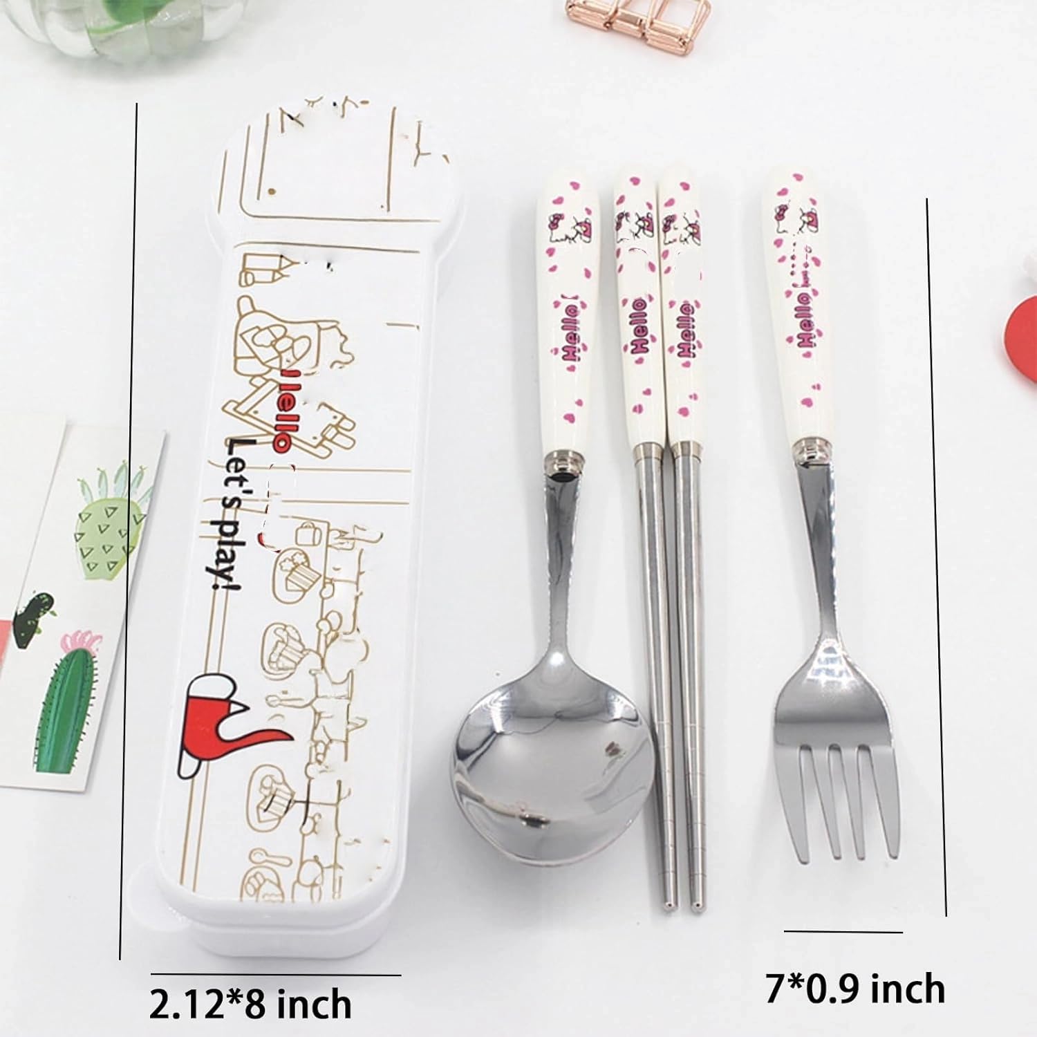 Lunch Utensils Set For Work Felix - Compact Portable Stainless Steel ...