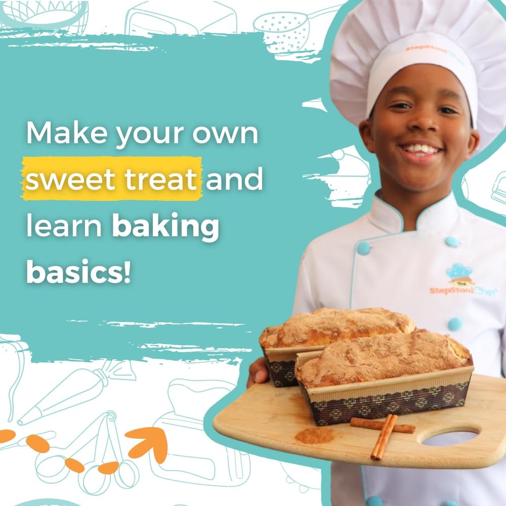 Snapklik.com : The Step Stool Chef Cooking Kits For Kids - Cinnamon ...