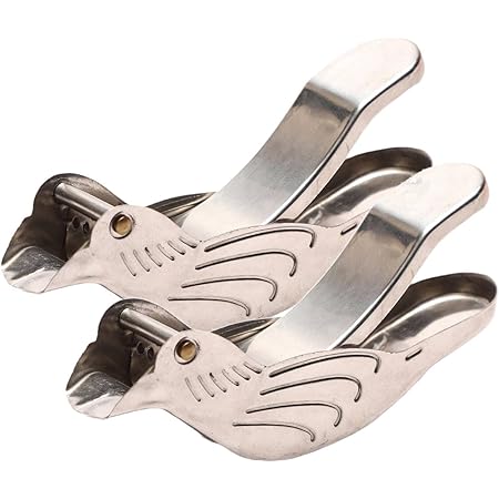 Amazon.com: Genting stainless steel manual lemon juicer and lime squeezer, silver (2 pieces)Bird ...
