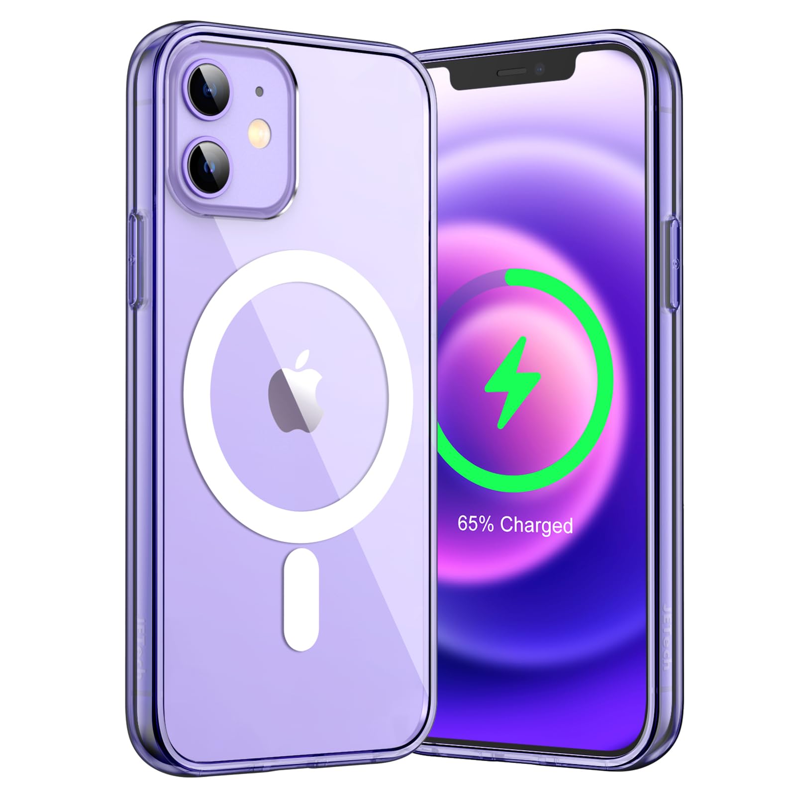 Amazon.com: JETech Magnetic Case for iPhone 12 Mini 5.4-Inch Compatible ...