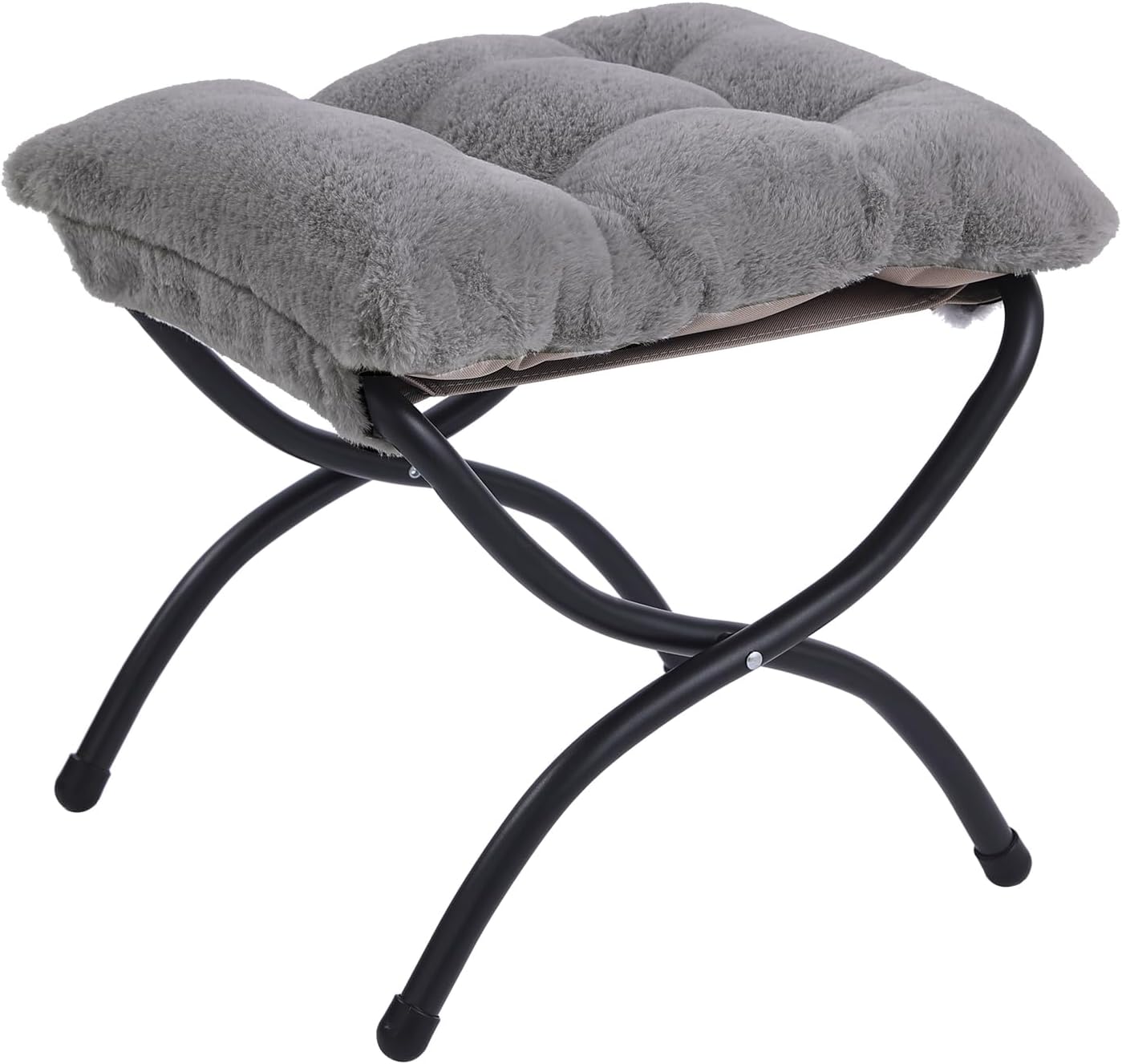 Amazon.com: LITA Folding Upholstered Footrest Stool, Modern Small ...