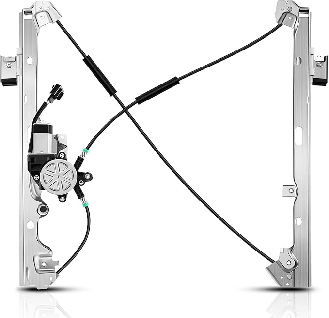 A-Premium Front Driver Side Power Window Regulator w/Motor Replacement ...