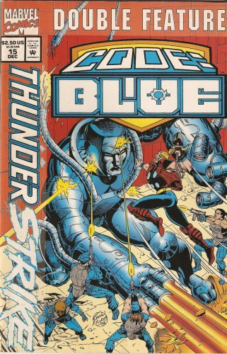 Amazon.com: Marvel Double Feature: Thunderstrike/ Code Blue #15 ...