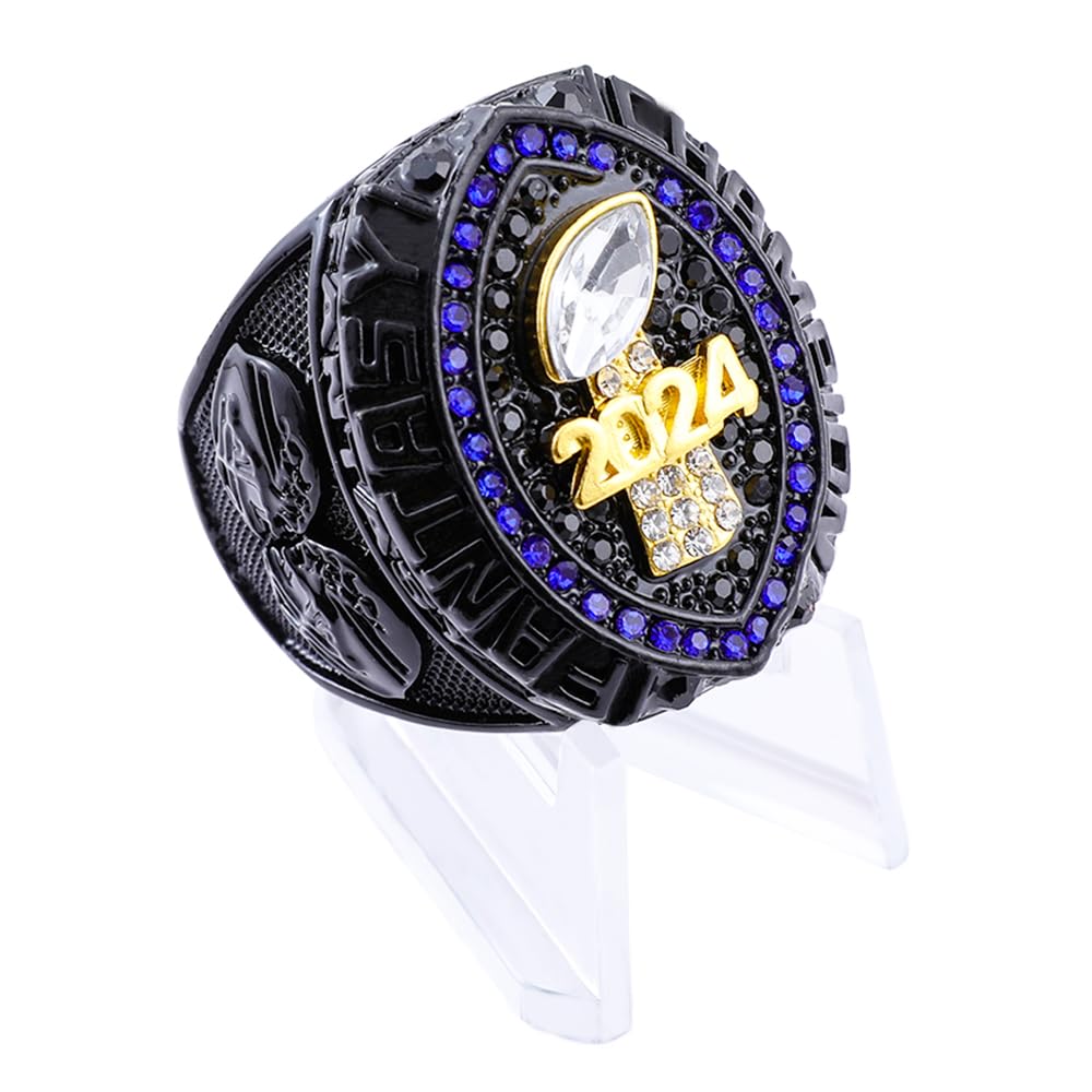 Snapklik.com : Noblehead 2024 Fantasy Football Championship Ring Heavy ...
