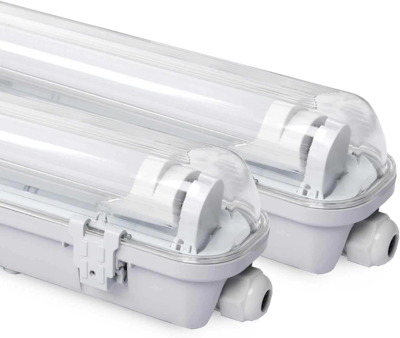 Hebitod 5Ft LED Batten Light 24w, IP65 Weatherproof Fixture, 2040 lm ...