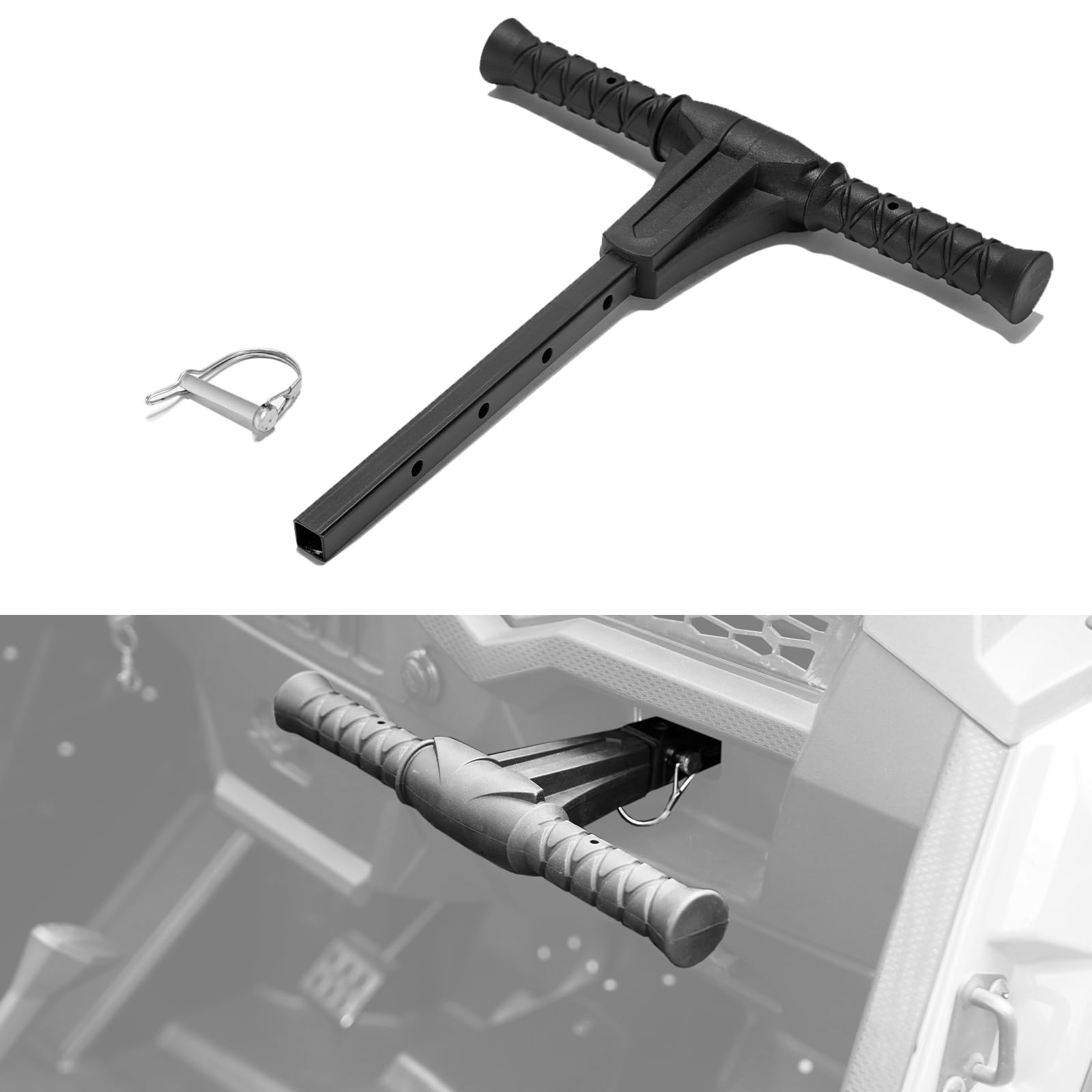 Amazon.com: HAKA TOUGH Passenger Grab Bar Handle for Polaris RZR XP ...