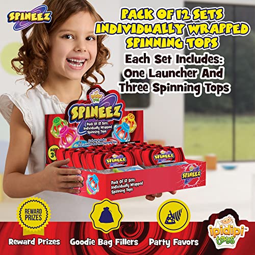 Snapklik.com : Light Up Spinning Tops And Flying Saucer Disc, 12 ...