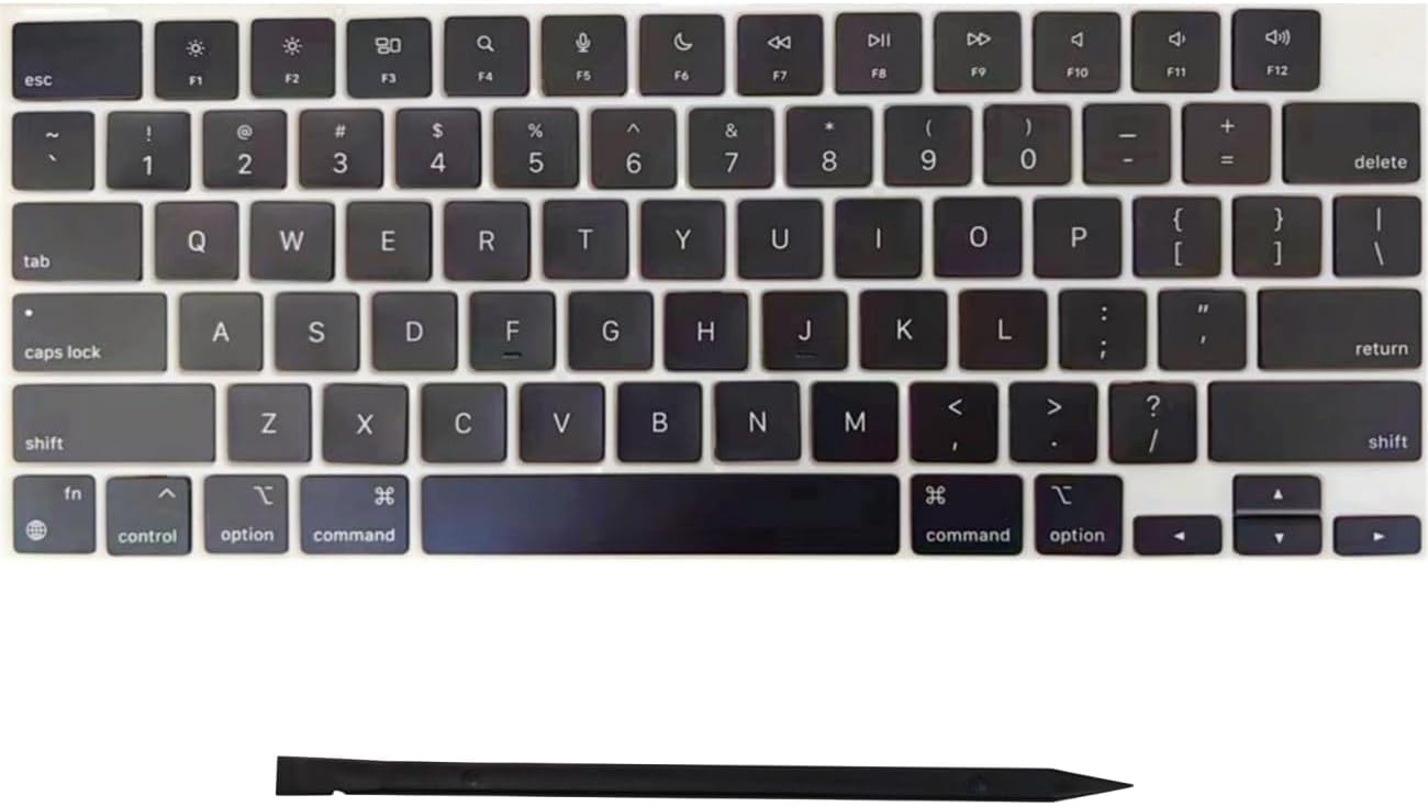 Amazon.com: HAWSON US A2338 Keyboard Keycaps Keys Replacement for ...