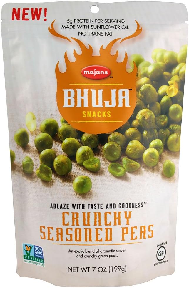 Amazon.com : Bhuja Original Mix, 7-ounce Bags (Pack of 6) : Trail Mixes ...