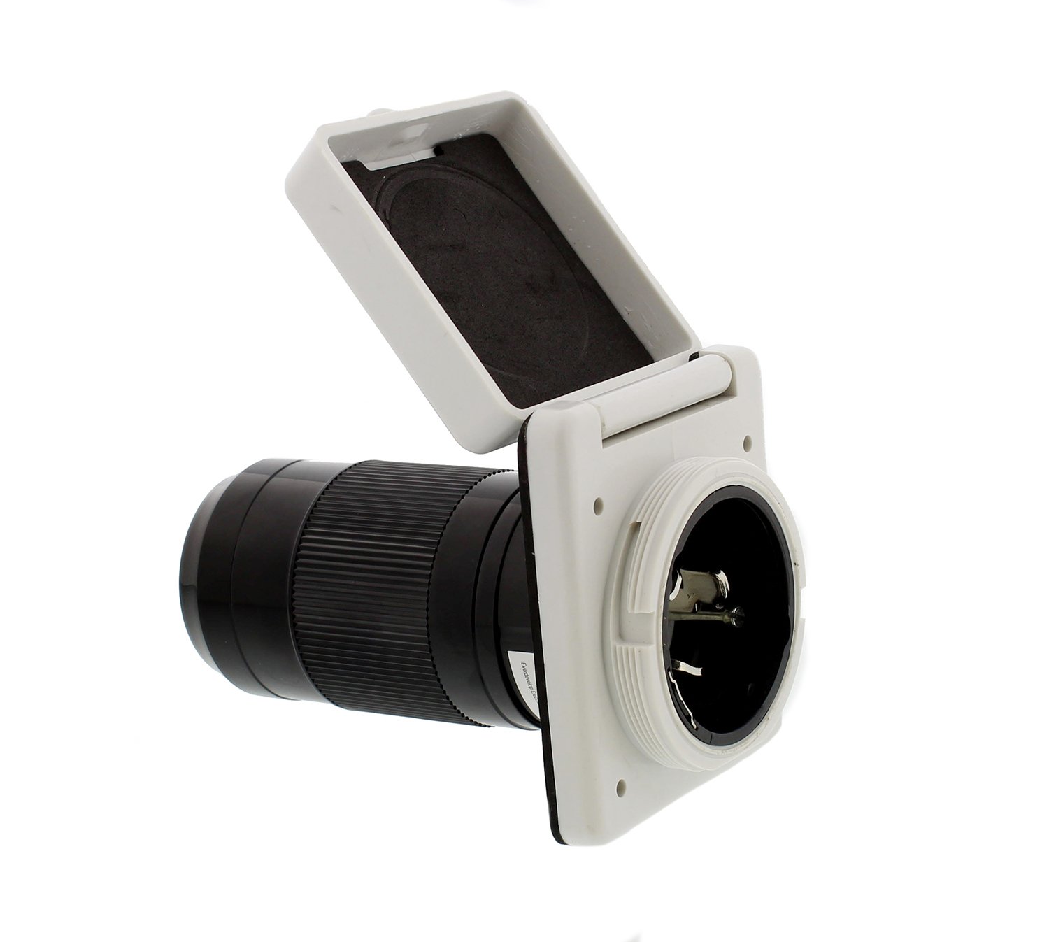 Amazon.com: ABN Marine Power Inlet Male Inlet Power Socket, Electric ...