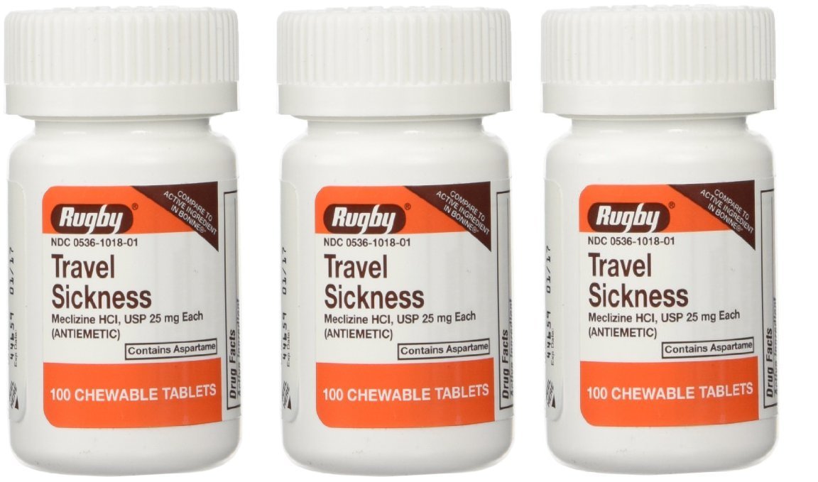 Amazon.com : Rugby Travel Sickness, Tablets (300 ct) : Health & Household