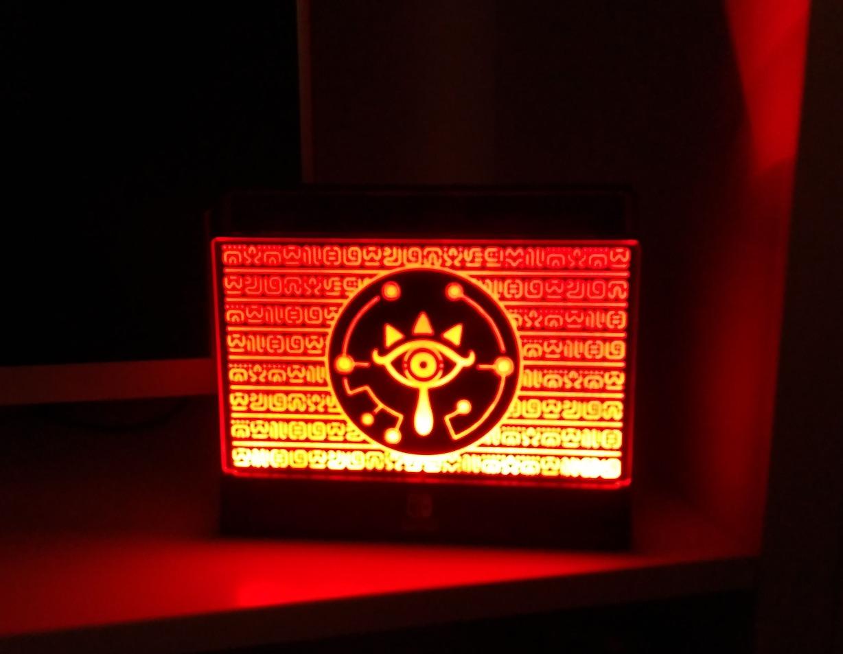 PDP Gaming Custom Light Up Protective Dock Shield: Multicolor ...