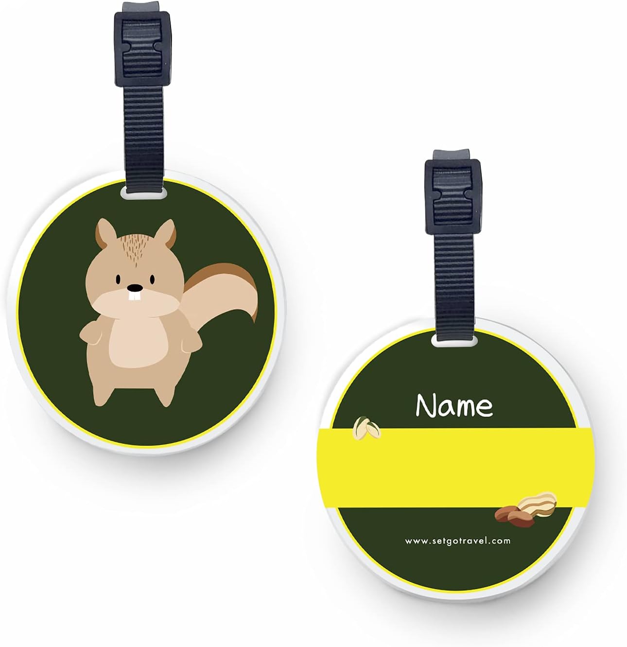 Amazon.com : Child ID Bag Tags, Write-On Kids Name Tags for Backpack ...