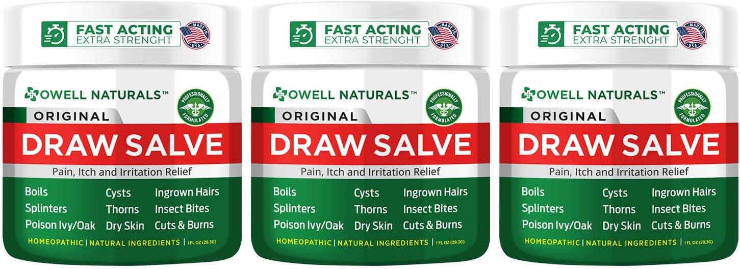 Amazon.com: Amish Origins Drawing Salve Ointment, 4 oz Maximum Strength ...