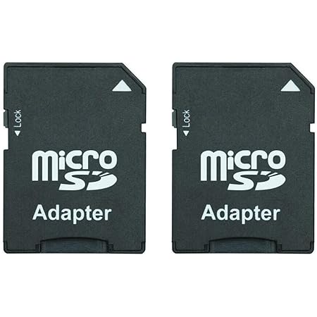 Amazon.com: SanDisk MicroSD to SD Memory Card Adapter , Black : Electronics