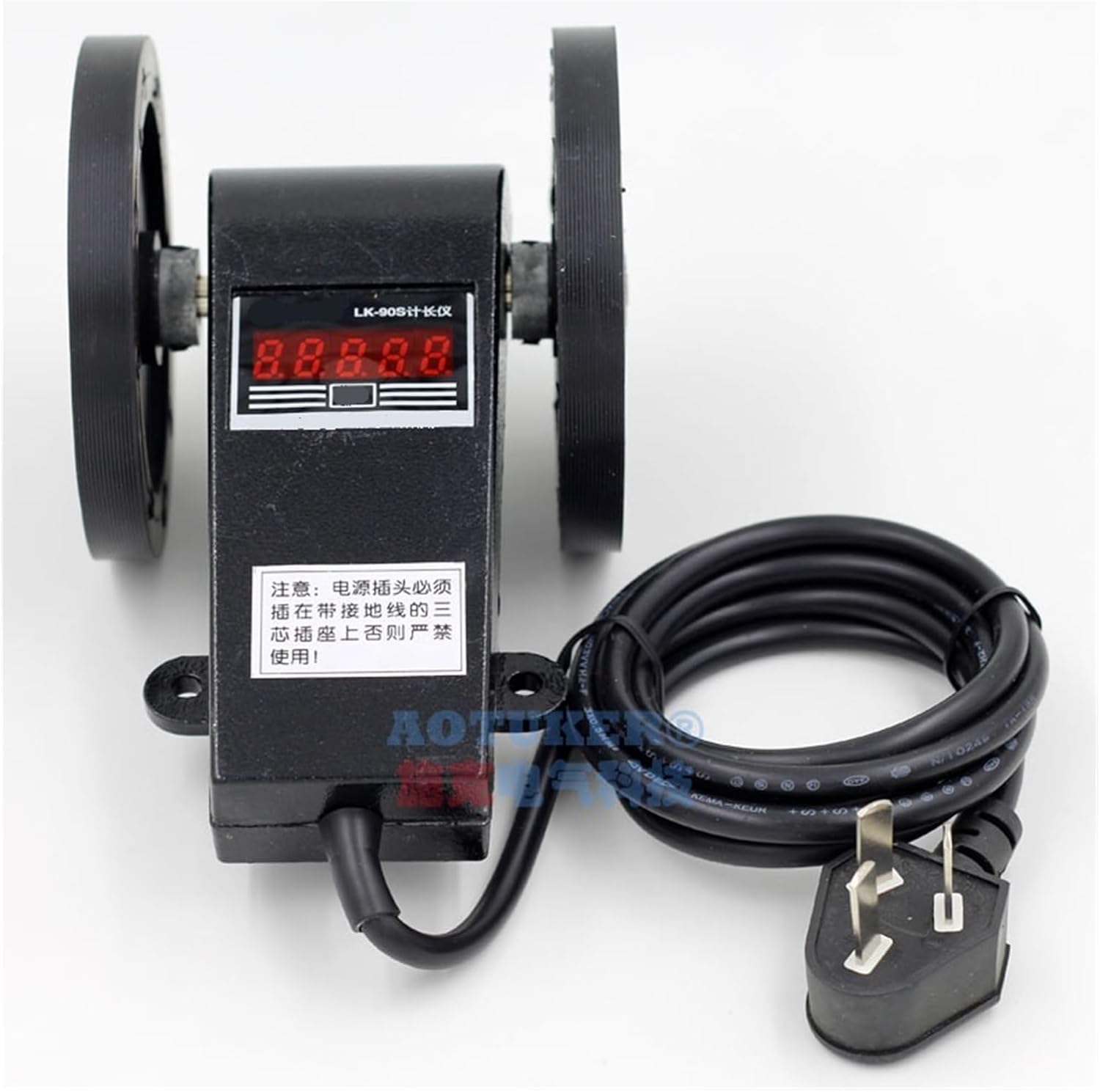 Amazon.com: FUNTLY LK-90S / LK-90SC AC Digital Rolling Wheel Counter ...