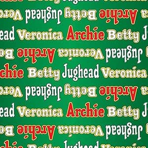 Archie Comics LOGO Character Names Fabric : Amazon.ca: Home