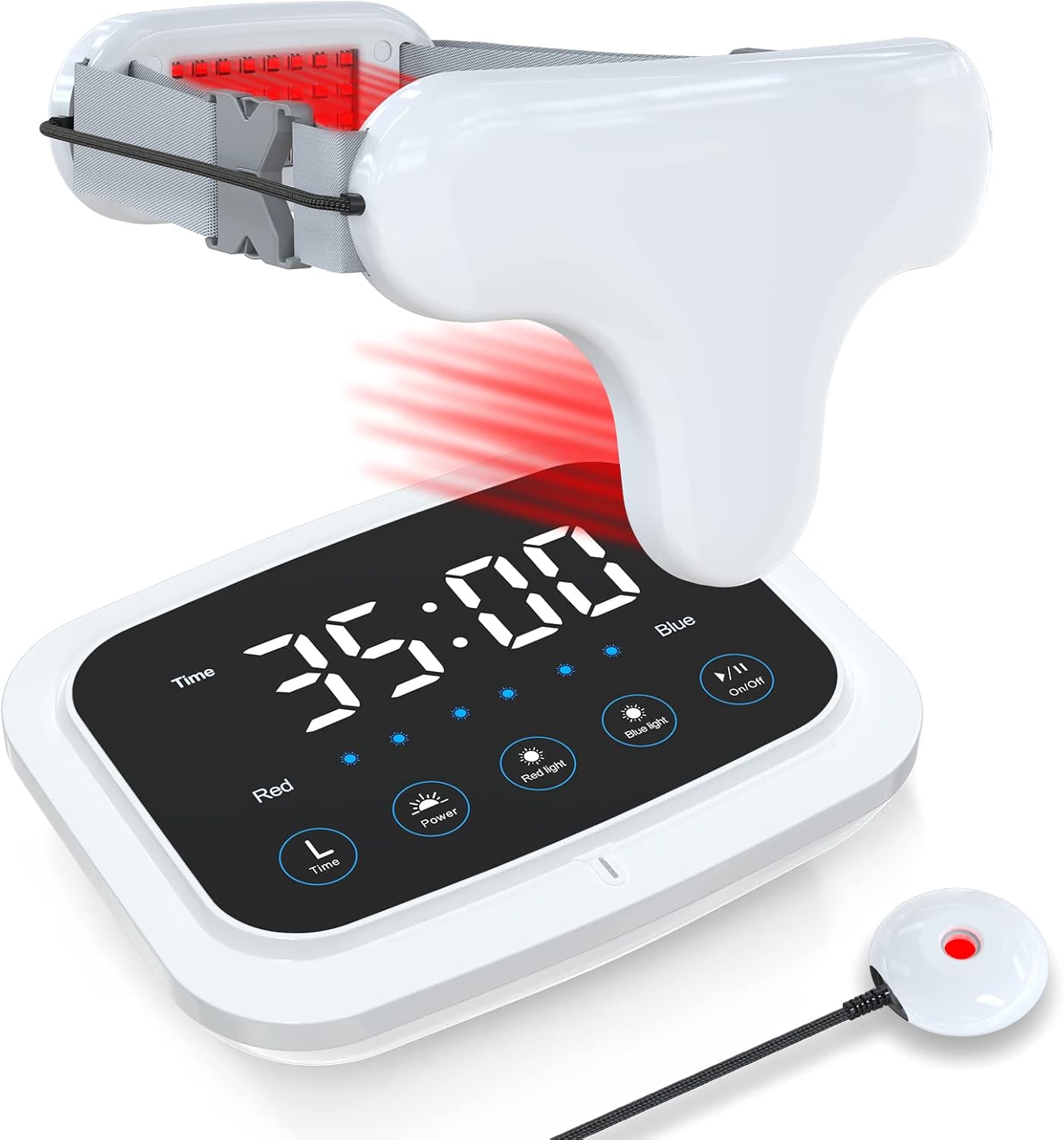 Amazon.com: KTS Prostate Therapy Device Red & Blue Light Decice for Men ...