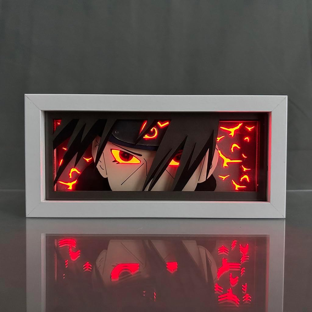 Hongjieya Anime Lamp Uchiha Itachi/Figure for Bedroom Decor Night Light ...