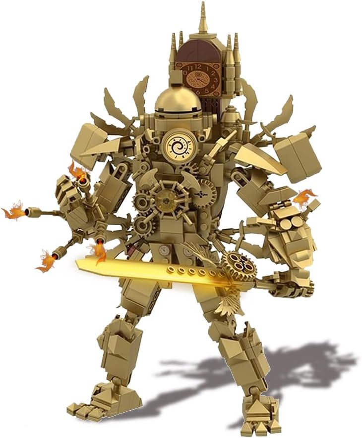 Amazon.com: NobiMart Upgraded Titan Clockman Block Toy, Figure Building ...