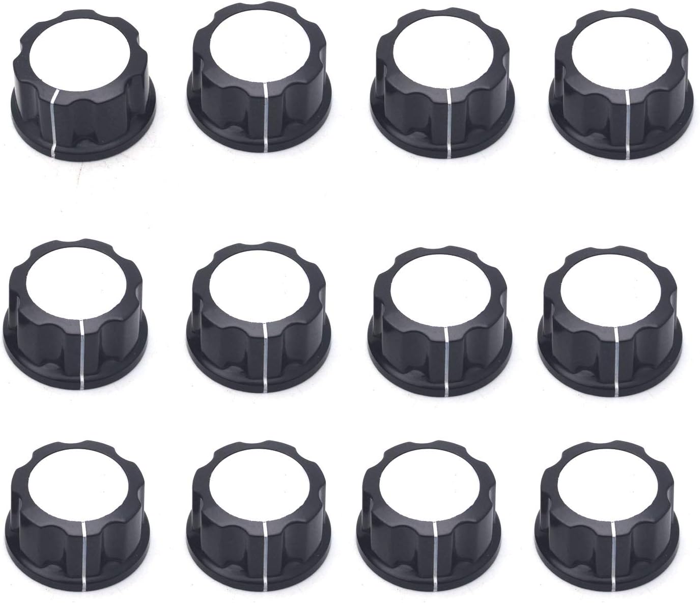 Amazon.com: Antrader 33mm Top Rotary Knobs for 6mm/ 0.25" Dia. Shaft ...