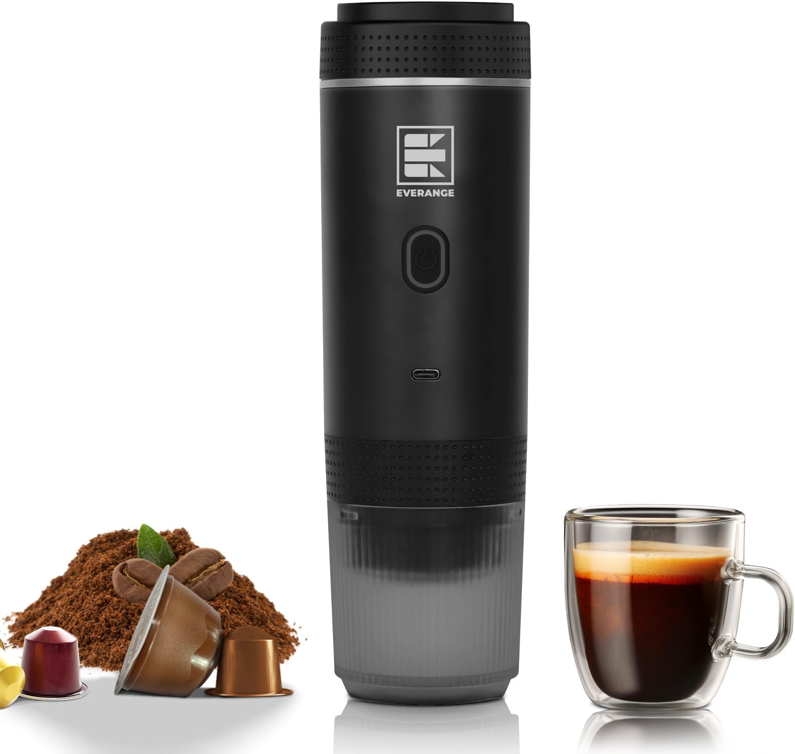 Amazon.com: Portable Coffee Maker Espresso Coffee Machines Self-Heating ...