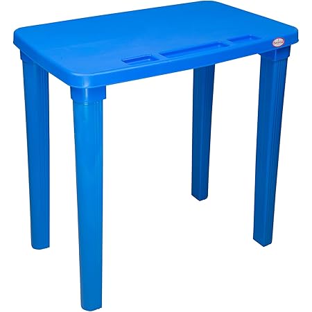 Surprise Plastic Study Table Adult Blue : Amazon.in: Home & Kitchen
