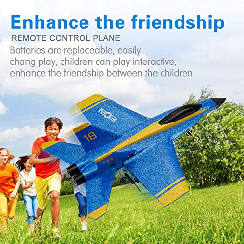 Mini RC F/A-18C Hornet Blue Angels Model Toy Drone F-18 Remote Control ...