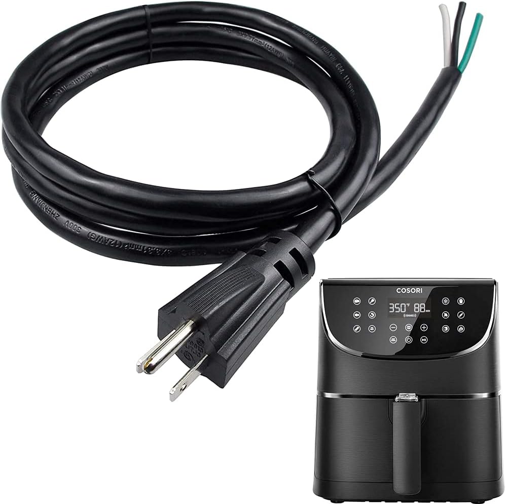 Amazon.com: Replacement Cord for Air Fryer - Original Power Cord for ...