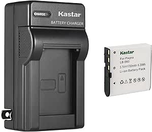 Amazon.com: Kastar 1-Pack Battery and AC Wall Charger Replacement for Kodak LB-060 LB060 Battery ...