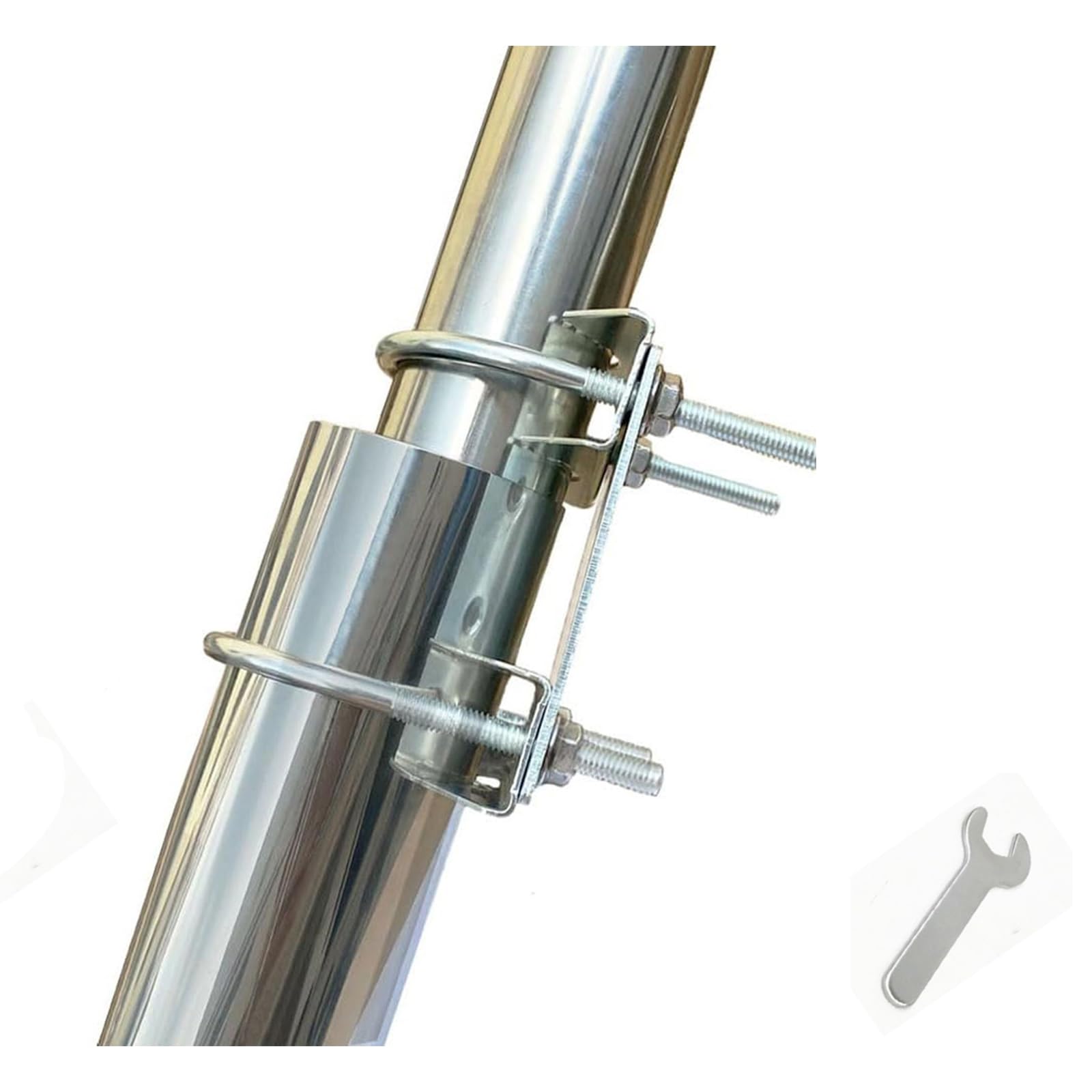 Buy Universal Starlink Pole for U-Bracket Dish,Steel Antenna U-Bolt ...
