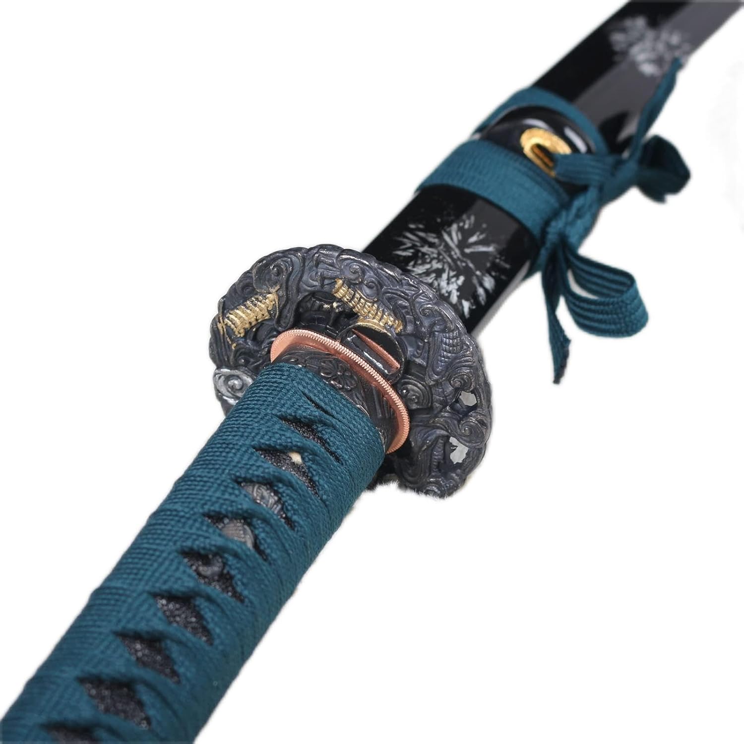 Amazon.com : Real Katana Sword - 9260 High Carbon Spring Steel Japanese ...