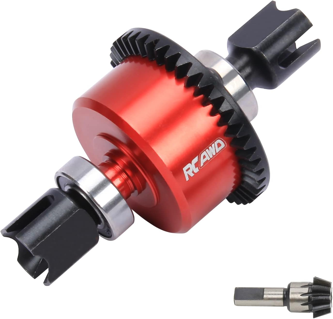 Amazon.com: RCAWD Metal Diff Combo Complete w/40CrMo Main Diff Gear 43T ...
