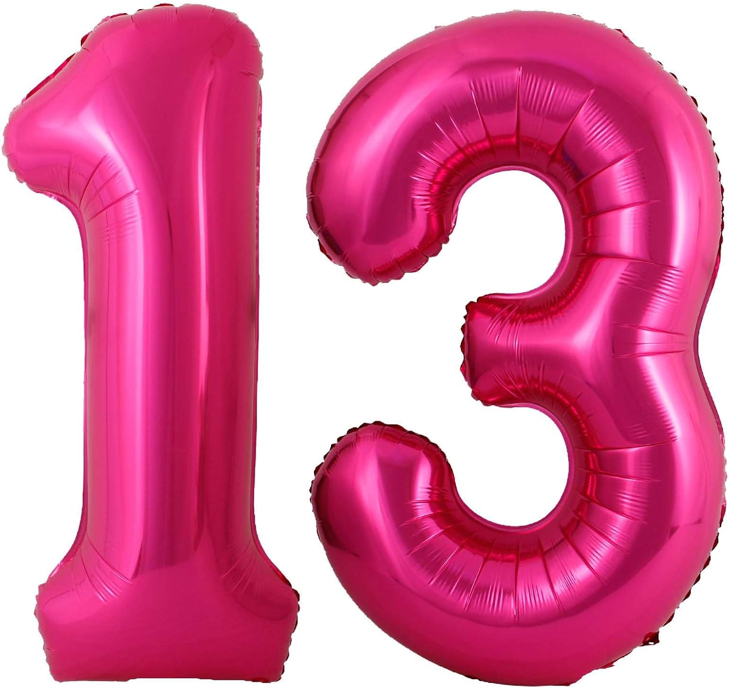 Amazon.com: Lovoir 40 Inch Hot Pink 31 Number Balloon 13 Large Size ...