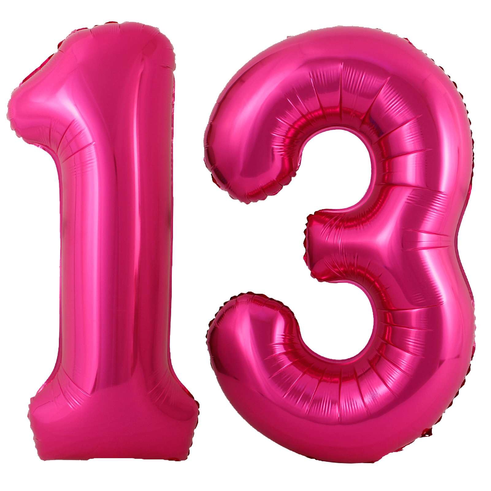 Amazon.com: Lovoir 40 Inch Hot Pink 31 Number Balloon 13 Large Size ...