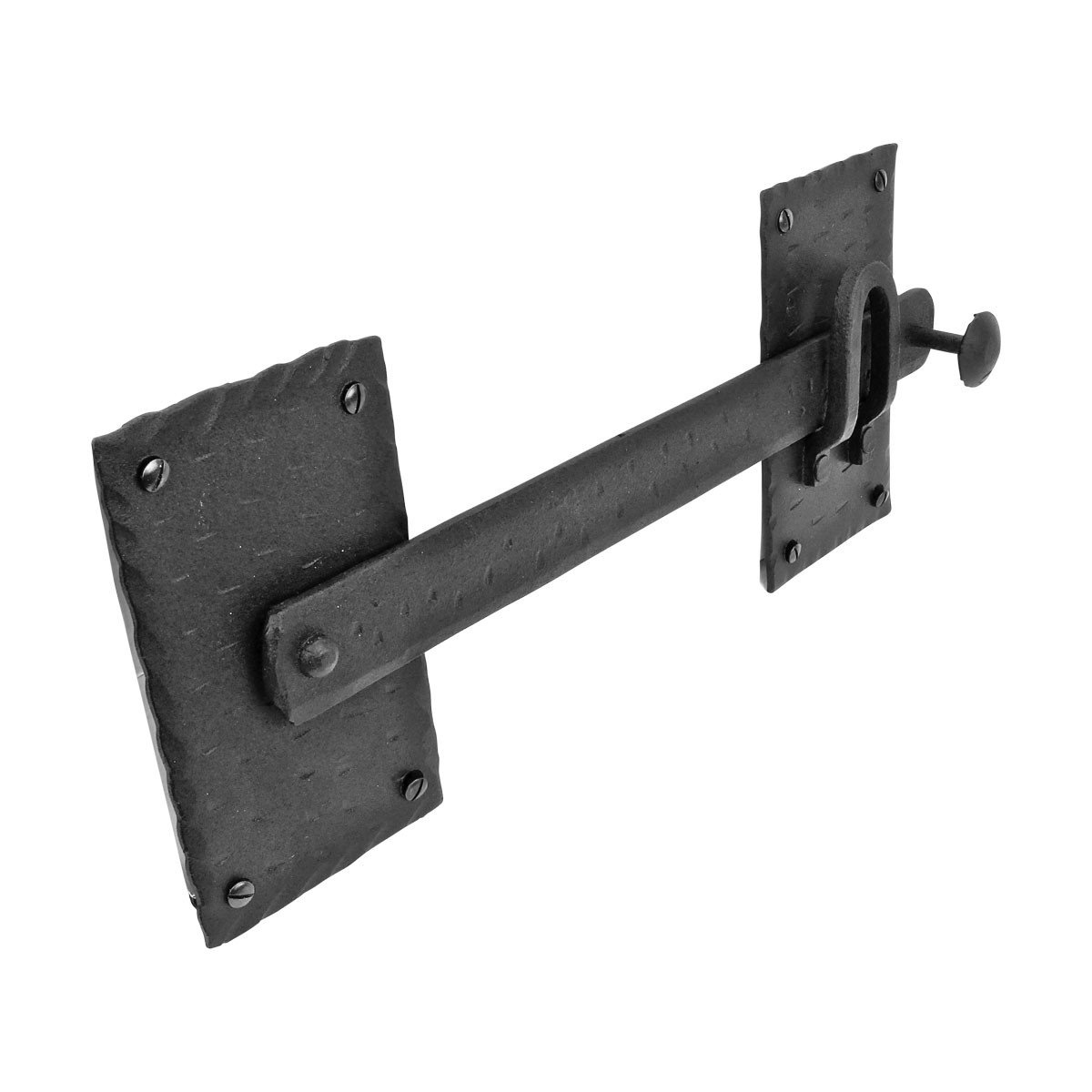 Renovators Supply Manufacturing Black Iron Gate Flip Latch 12" Large ...