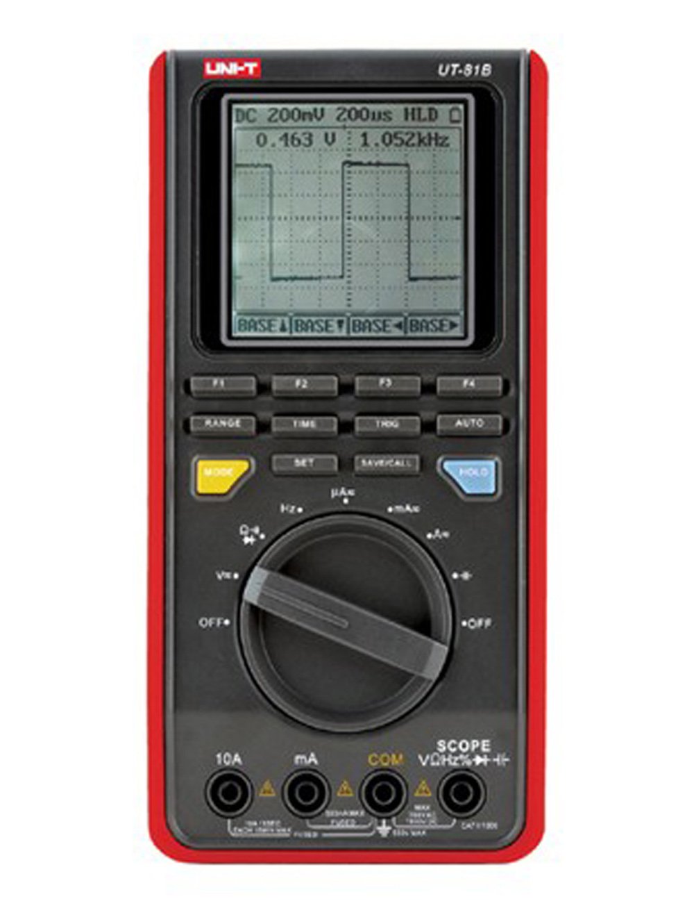 UNI-T UT81B Handheld LCD Scopemeter Oscilloscope Digital Multimeter ...