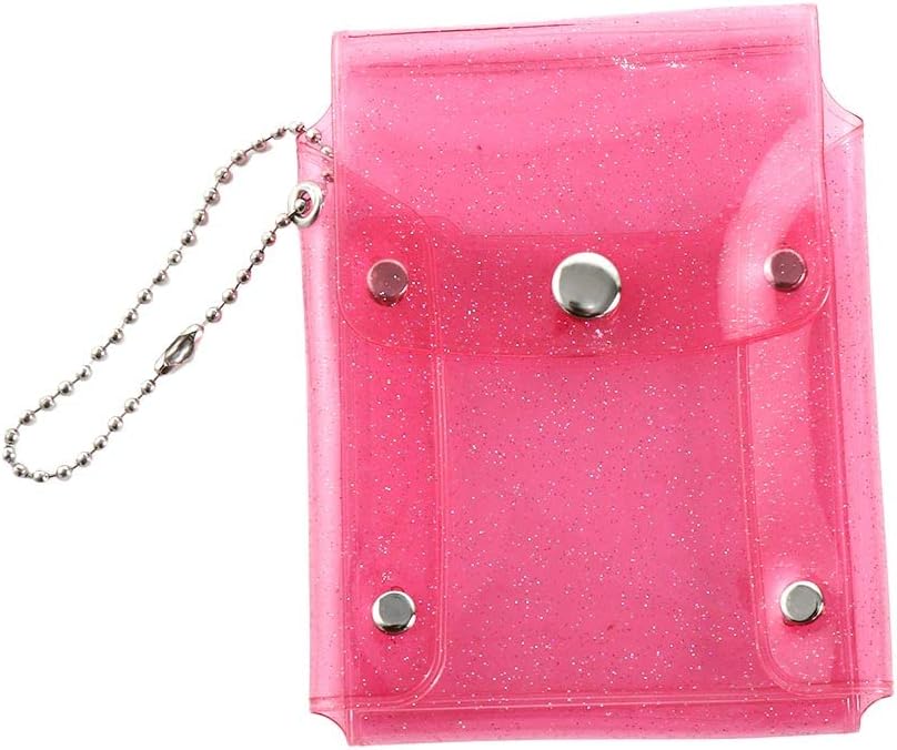 Transparent Card Holder Keychain,Transparent Coin Pouch Wallet Pouch ...