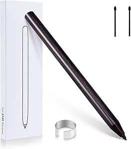 Amazon.com: EMR Pen for Remarkable 2 Pen with 2 Nibs Replacement Set- Jumbo Wooden Digital EMR ...