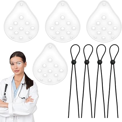 Eye Shield After Cataract Surgery, 4 Pcs Breathable Eye Shield ...