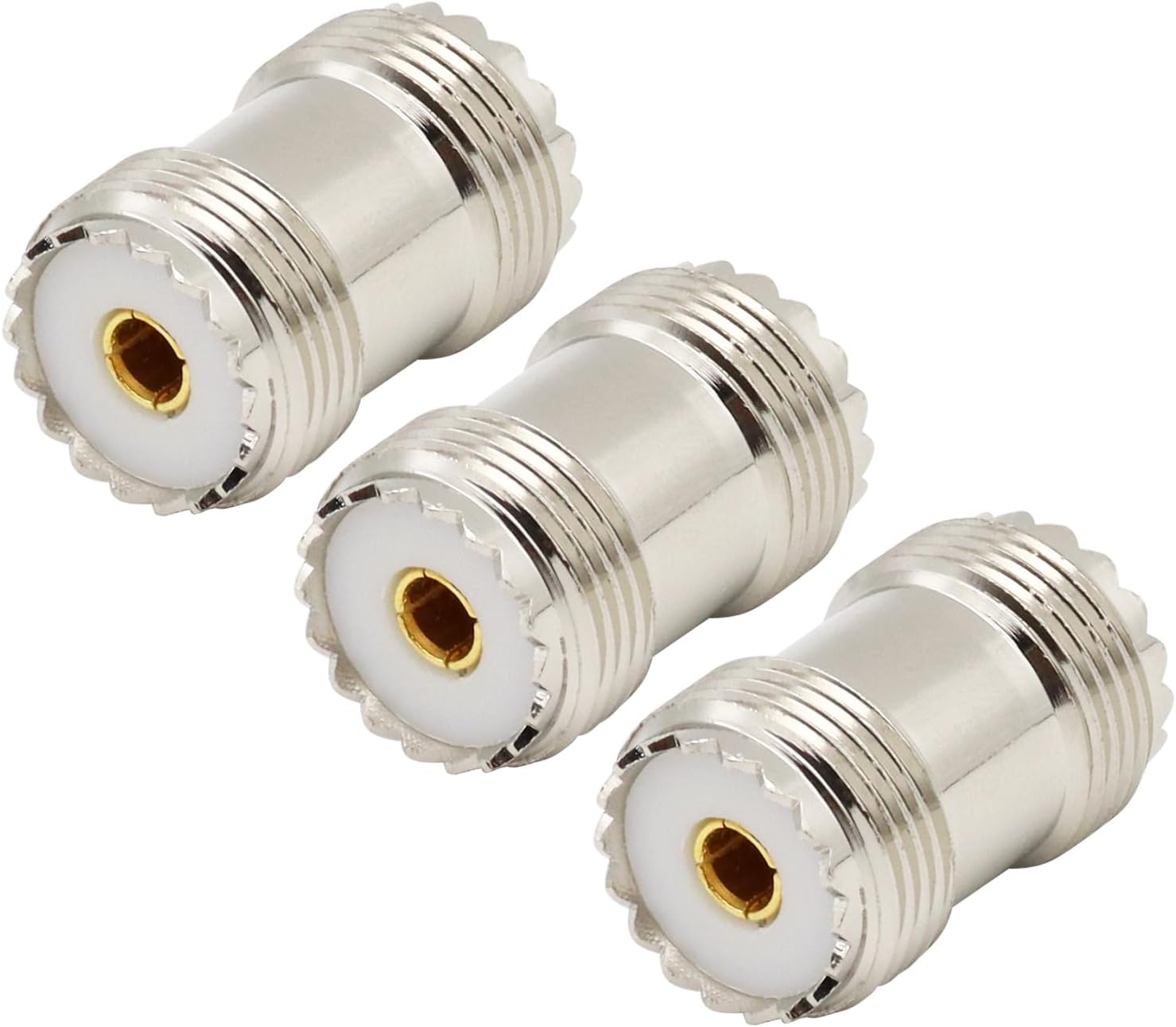 Amazon.com: SO239 Barrel Connector, Female to Female SO239 Coupler, 3 ...