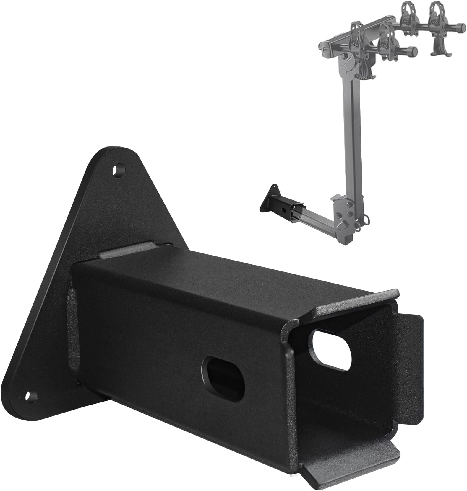 Amazon.com: KSWLOR Hitch Wall Mount Adapter, Bike & Cargo Rack Hanging ...
